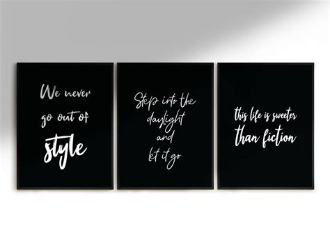 Taylor Swift Lyrics Printable Wall Art A4 A3 Etsy