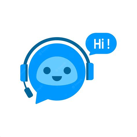 Premium Vector Chat Bot Saing Hi Virtual Assistant Bot Saing Hi Robot