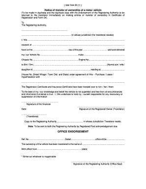 Fillable Online To Be Made In Duplicate And The Duplicate Copy With The Endorsement Of The