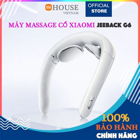 Máy Massage Thông Minh Cổ Vai Gáy Jeeback G5 Chính Hãng Xiaomi Official © Hàng Chính Hãng