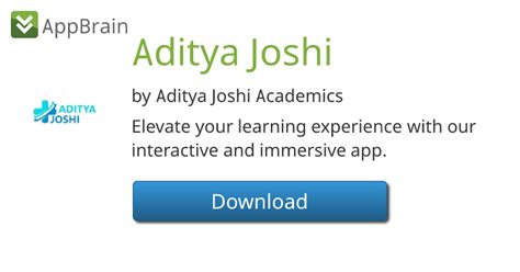 Aditya Joshi For Android Free App Download