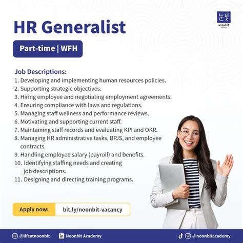 Noonbit Academy On Linkedin Hiring Hr Hrgeneralist Urgentlyhiring