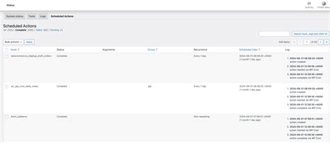 Scheduled Actions Documentation Woocommerce