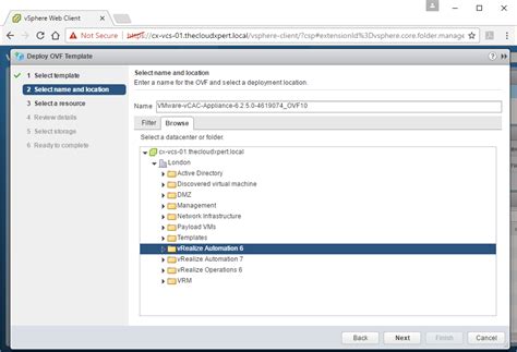 Howto Deploy The Vmware Vrealize Automation 6x Appliance Ova