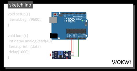 LDR Connection Wokwi ESP STM Arduino Simulator