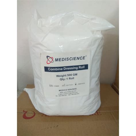 Sterile Gamgee Roll Mediscience Combine Dressing Roll Shopee Malaysia