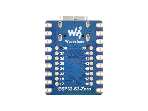 Waveshare Esp32 S3 Mini Development Board Based On Esp32 S3fh4r2 Dual Core Nmath