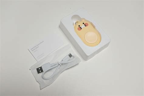 소비일기 춘식이 애플워치톡애플워치 무선 보조배터리