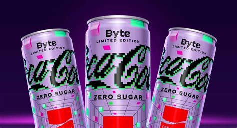 Coca Cola Byte chega ao mercado em edição limitada EmbalagemMarca