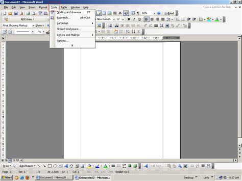 Cara Mengganti Satuan Inch Menjadi Centimeter Dalam Ms Word 2003