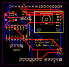 Pcb Shild Slider For Arduino Uno R Platform For Creating And Sharing