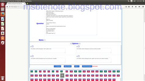 MSBTE Advance Java 22517 MCQ Questions And Answers PDF