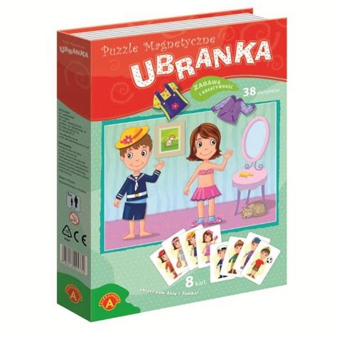 Puzzle Magnetyczne Ubranka Ubieranie Lalek 2102 7560079677
