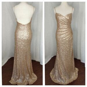 SORELLA VITA Dresses Sorella Vita Dress Maxi Formal Gown Rose Gold