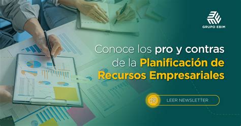 Conoce Las Ventajas Y Desventajas De La Planificación De Recursos