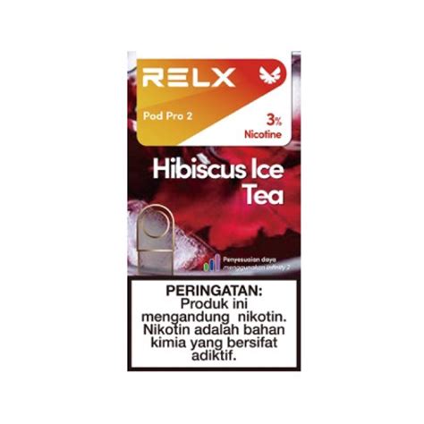 Relx Pod Pro 2 Hibiscus Iced Tea Rokok Elektrik 1pack ASTRO