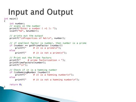 PPT Prime Numbers Hamming Numbers PowerPoint Presentation Free