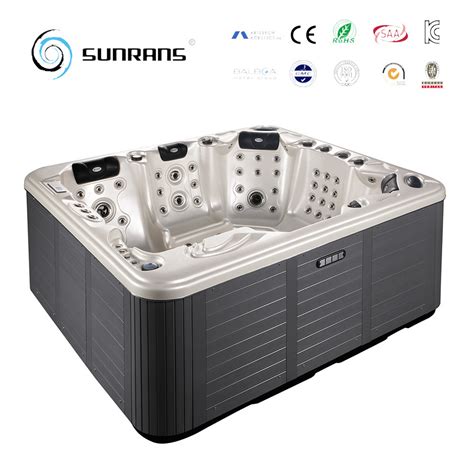 Sunrans Hot Sale Outdoor Fashion SPA Jets Massage Hot Tub China
