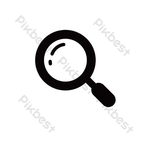 돋보기 일러스트 무료 직접 그려보세요 클릭율 Up