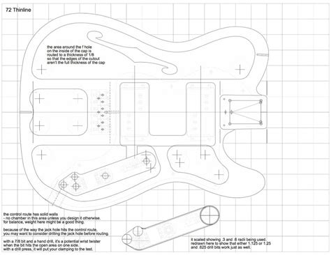 Fender Telecaster Guitar Templates Electric Herald Fender