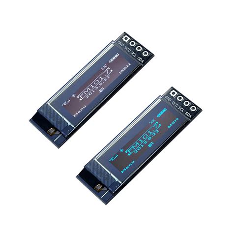2pcs I2c Oled Display Module 091 Inch I2c Ssd1306 Oled