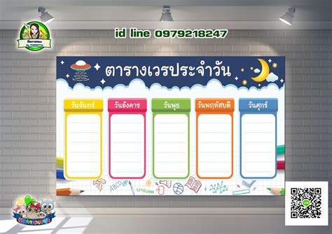 งานไวนิลตกแต่งห้องเรียน สื่อการสอน By Thanatta Facebook