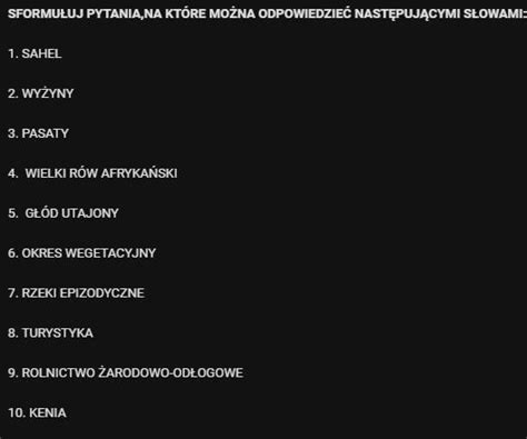 Dam Naj Tylko Szybko Pls Brainly Pl