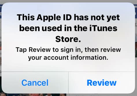 How To Fix The Apple Id Not Yet Used In Itunes Store Error • Macreports