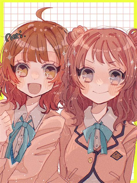 Han Hn Khk Hanami Saki Hanami Ume Gakuen Idolmaster Idolmaster Commentary Request