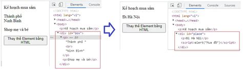 OuterHTML Trong JavaScript