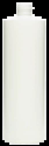 16 Oz White Hdpe Plastic Cylinder Bottles Kaufman Container