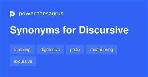 Discursive Synonyms 833 Similar Words And Phrases
