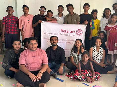 Mohomed Zaky On Linkedin Last Day Of Project Sneha 23 Rotaract Club