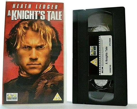 A Knights Tale Vhs 2001 Heath Ledger Rufus Sewell Paul Bettany