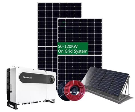 On Grid Solar System 50kw 70kw Solar Energy System