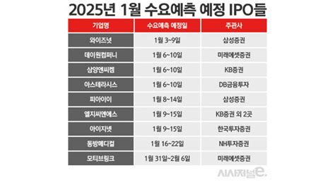 계엄 사태 피해 연초에 몰리는 Ipo···트럼프 리스크 넘을까