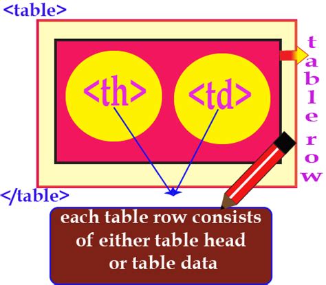 Table Structure In HTML Introduction