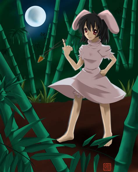 Touhou Inaba Tewi By Wanganator On Deviantart