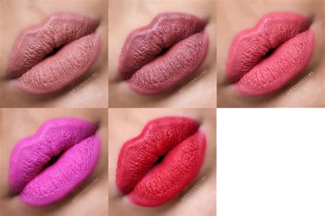 New Gerard Cosmetics Lipsticks Swatches And Review