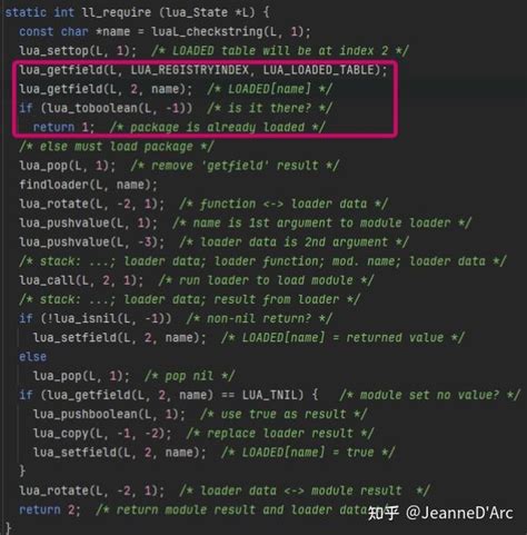 lua 模块require与加载器 知乎