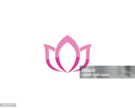 웰빙 스파 요가 대 한 로터스 꽃 기호 벡터 일러스트 레이 션 건강한 생활방식에 대한 스톡 벡터 아트 및 기타 이미지 건강한