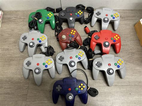 Yahooオークション N64 ホリパッドミニ64 トロピカルレッド 他 ま
