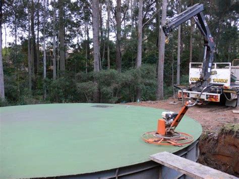 Under Ground Under Deck Concrete Tank Wagga Terry Miller Concrete