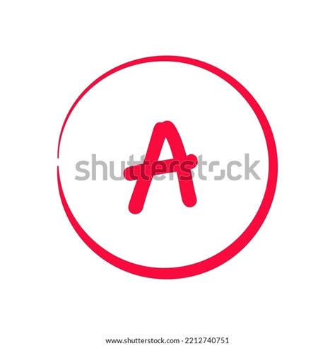 Grading System Grades School Sign Exam Stock Vector Royalty Free