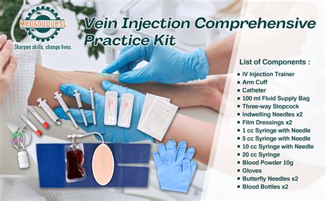 Mua Iv Insertion Practice Kit For Nursing Students Iv Start Kit For