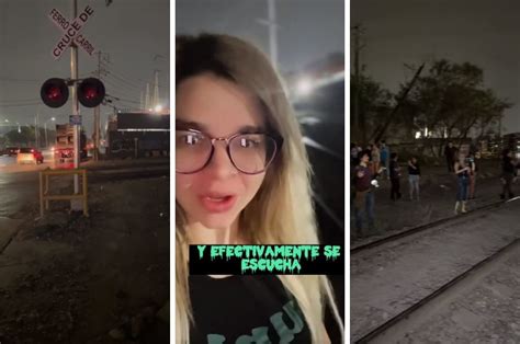 Tren fantasma en San Nicolás Regios acuden a comprobarlo