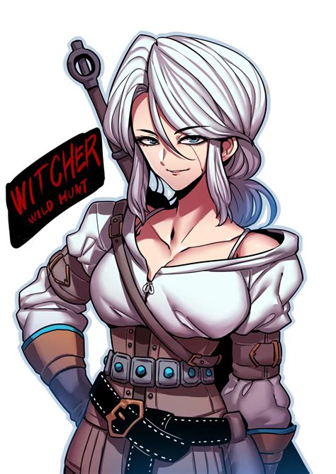 Ciri The Witcher Drawn By Tukiwani Danbooru