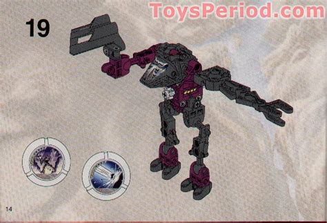 Lego 8522 Spark Slizer Instructions And Parts List