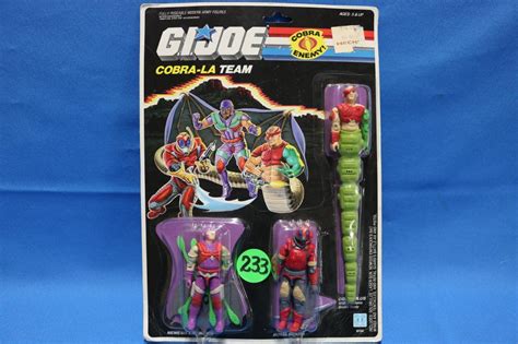 Lot 1987 Hasbro Gi Joe Cobra La Team Nemesis Enforcer