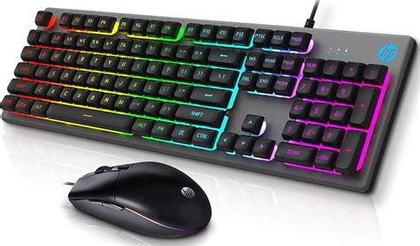 Hp Gaming Keyboard And Mouse Combo Hpkm300f Wired Rgb Backlit